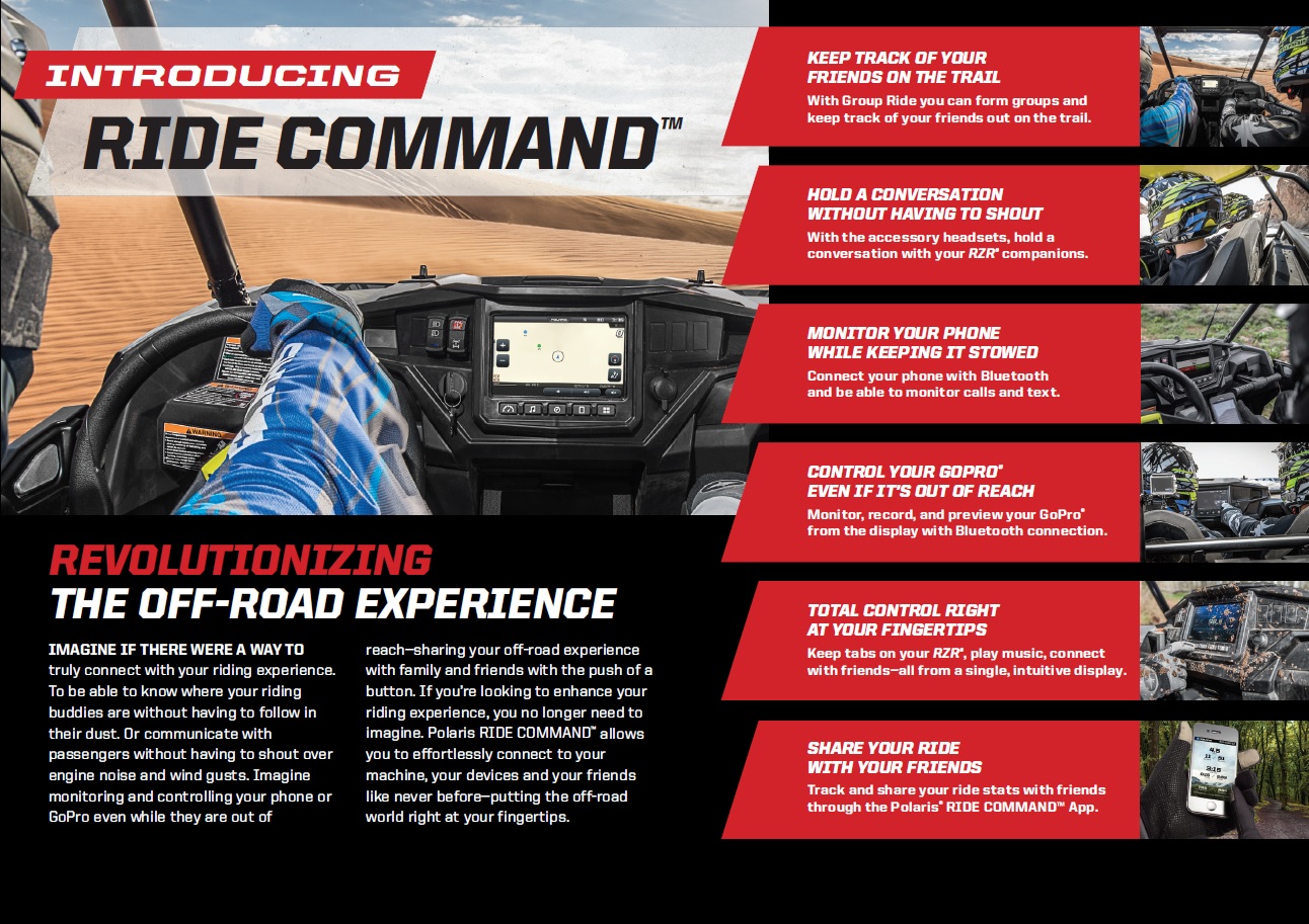 NEW Polaris Ride Command - Available Now - Industrial Vehicle Parts ...